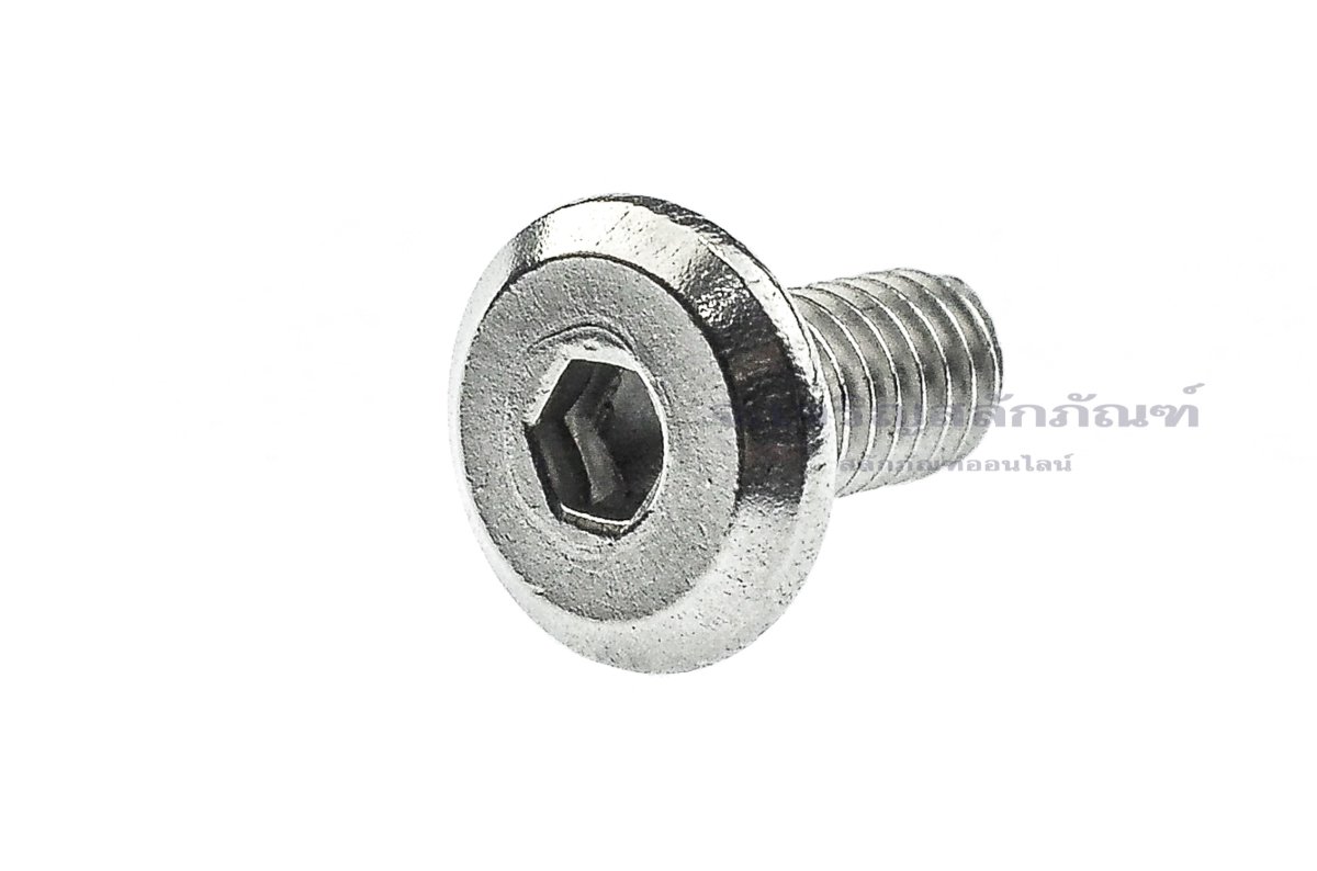 น็อตหัวแบนจม สแตนเลส M4x8 - jspstore