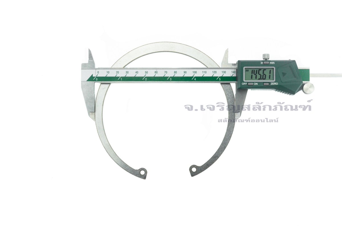 แหวนล็อคในสแตนเลส (OD) 145 mm (เบอร์ 145) (วัดขนาดวงนอกของแหวนได้ 145. ...