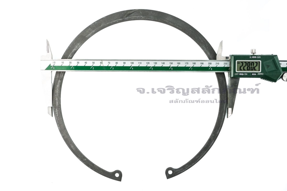 แหวนล็อคใน (OD) 215 mm (เบอร์ 215) (วัดขนาดวงนอกของแหวนได้ 228 mm ความ ...
