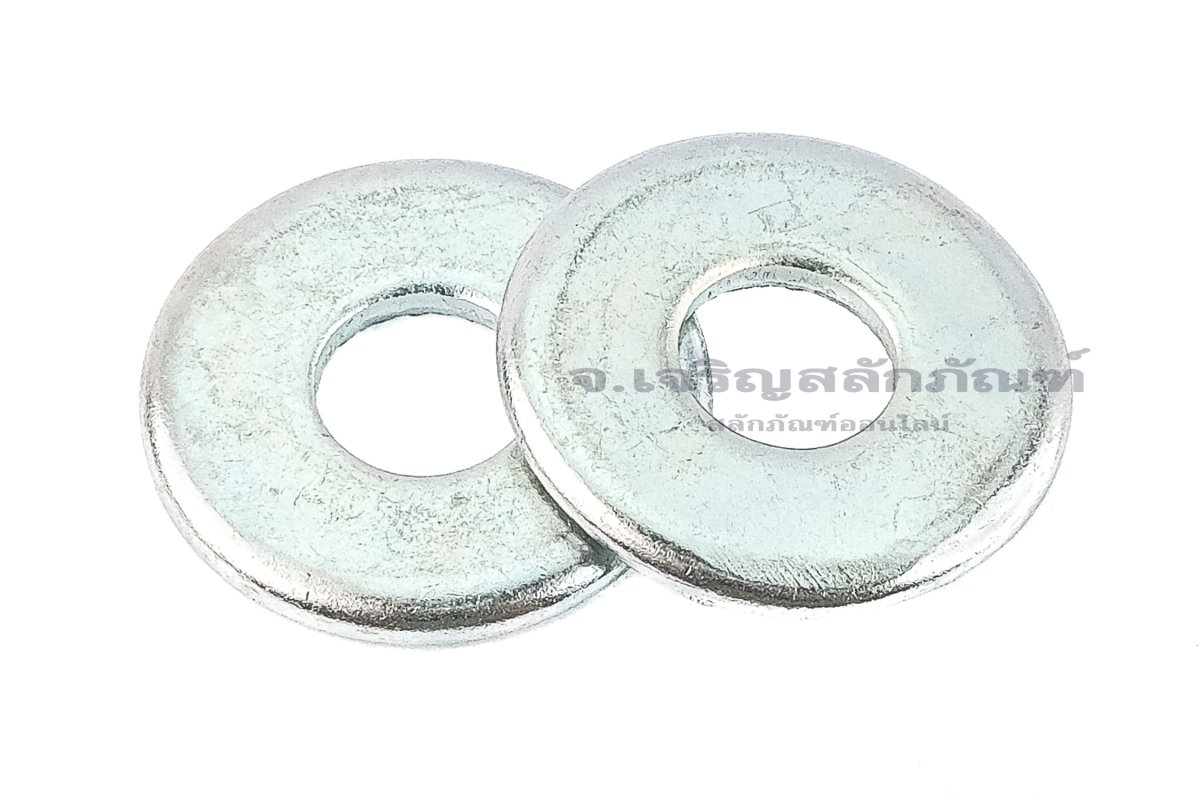 แหวนอีแปะ M8, 5/16" ชุบซิงค์ (8.5-22.4-2.0)