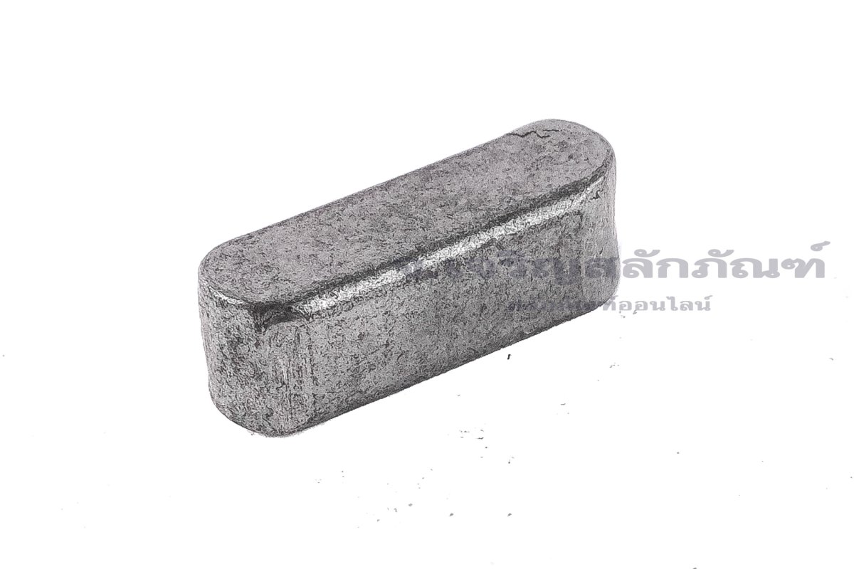 ลิ่มแท่งเหล็กสี่เหลี่ยมปลายมน (Parallel key Both Round) ขนาด 6x6x18