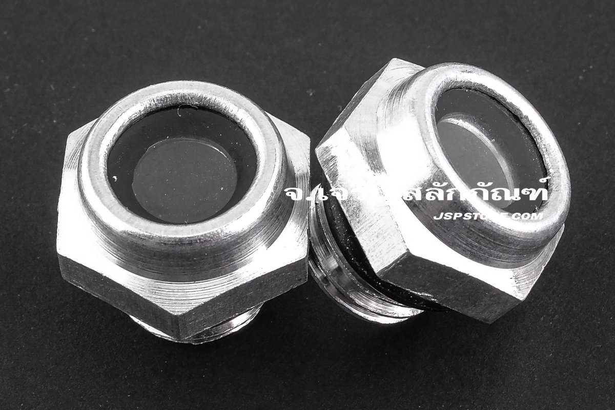 ข้อต่อดูน้ำมัน-ตาแมวดูน้ำมัน (Oil Level Sight Fitting) M12x1.5