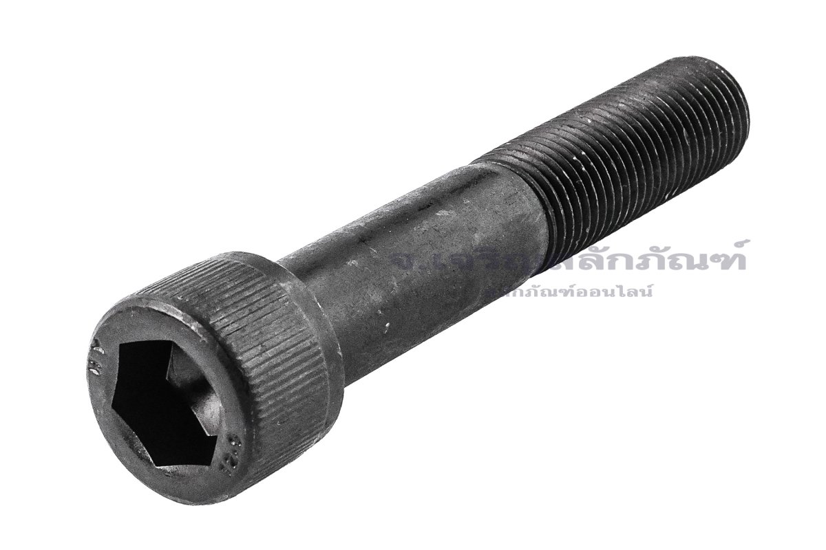 น็อตหัวจมดำเกลียวละเอียด M14x1.5x80 เกรด 12.9 เกลียวไม่ตลอด - jspstore