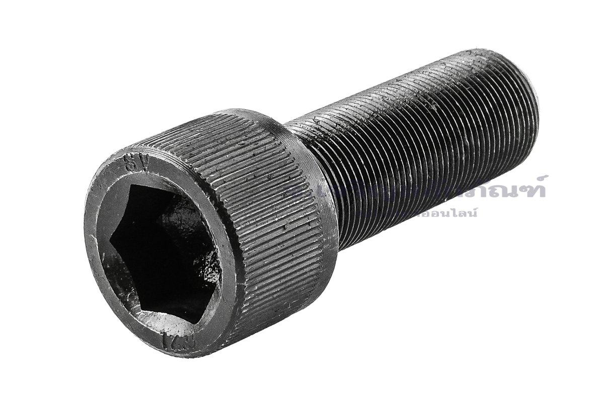 น็อตหัวจมดำแข็ง M16x1.0x45 เกรด 12.9 แข็งพิเศษ เกลียวตลอด - jspstore