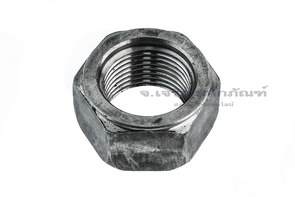 หัวน็อตดำ Hex Nut M25x2.0 (หัวน็อตเบอร์ 35)