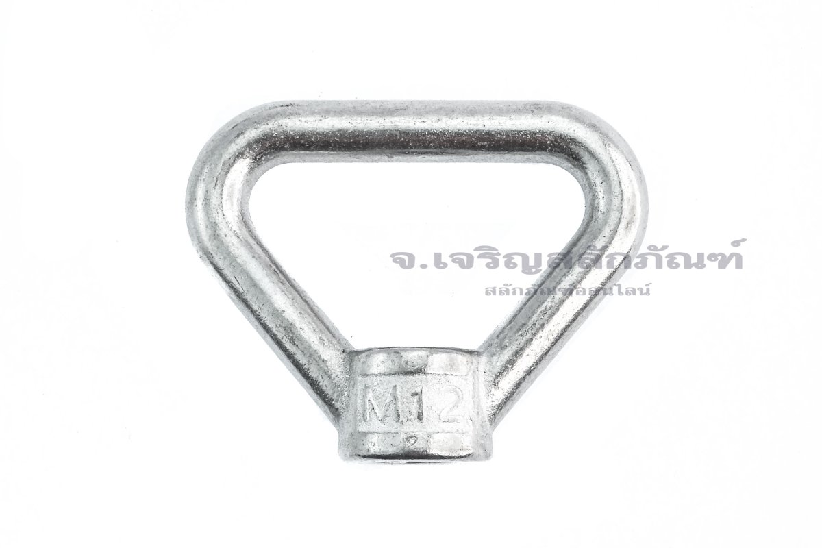 อายนัทสแตนเลสทรงสามเหลี่ยม Stainless Steel Triangle Ring Nut ขนาด M12 ...