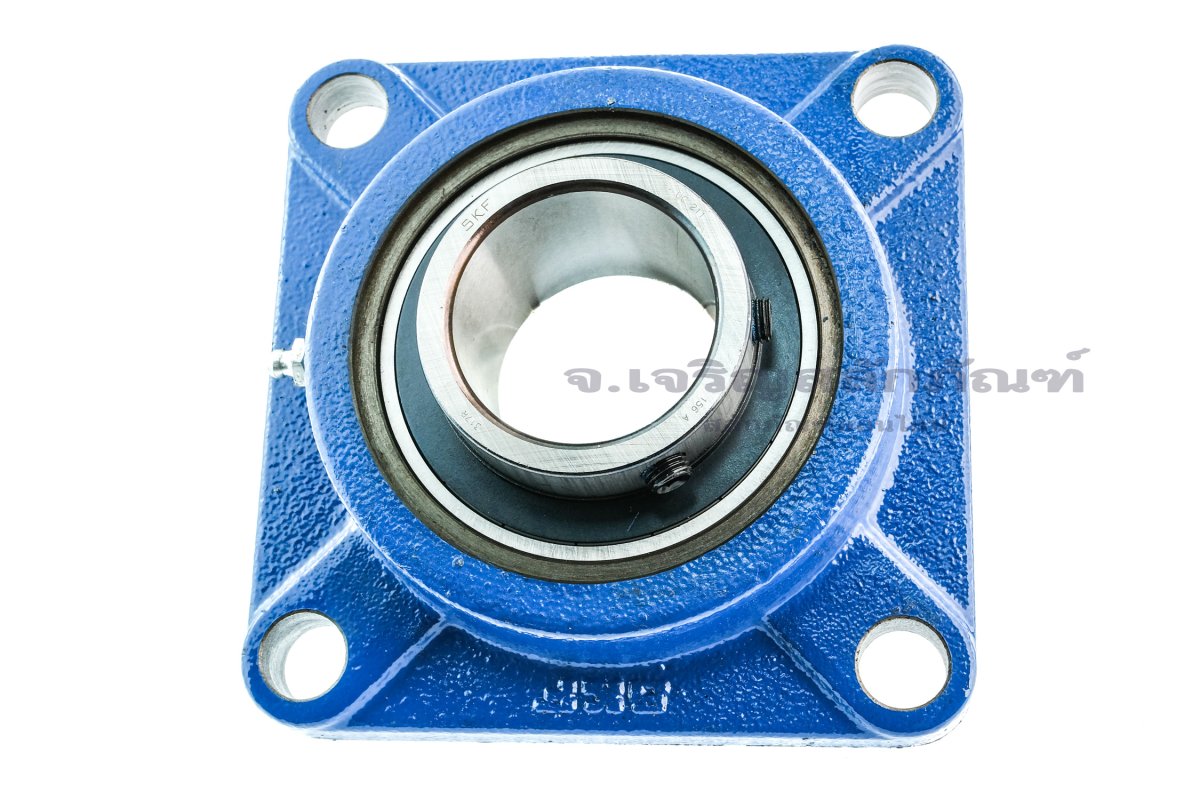 ตลับลูกปืนตุ๊กตาหน้าแปลนสี่เหลี่ยม Square Flanged Ball Bearing Unit SKF รุ่น F211/UC211/UCF211 ...