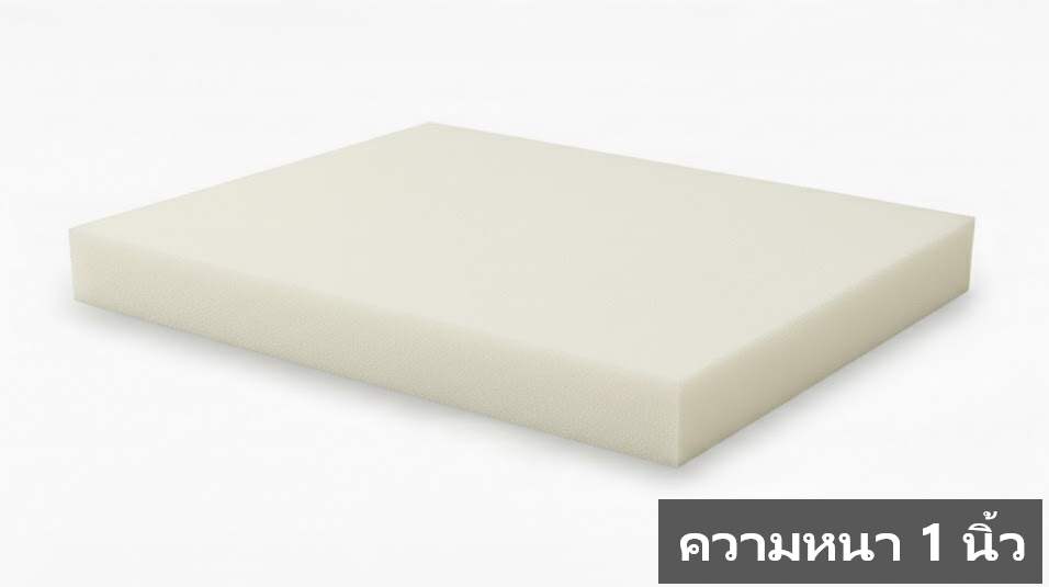 ฟองน้ำ Quick Dry Foam (QDF) สำหรับเบาะ Outdoor