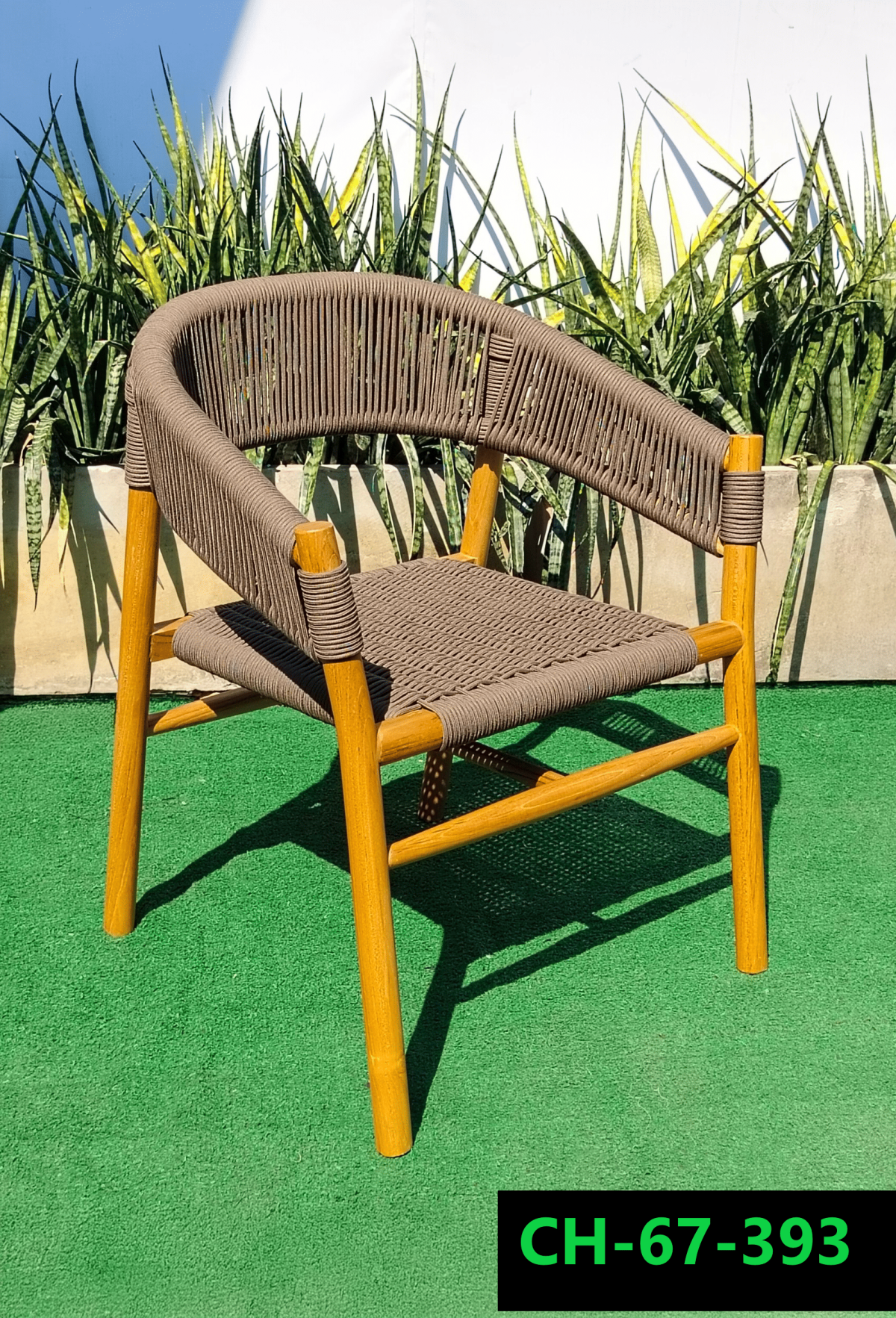 Rope woven chair - spk-wickerthai