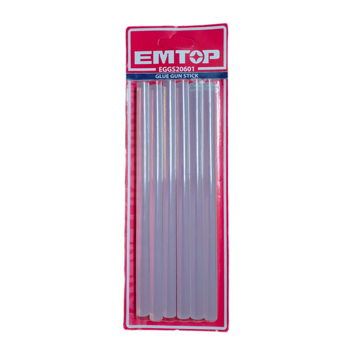 EMTOP กาวแท่ง กาวร้อน แท่งกาว 11.2x200 mm (6 แท่ง) EGGS20601 - wongtools