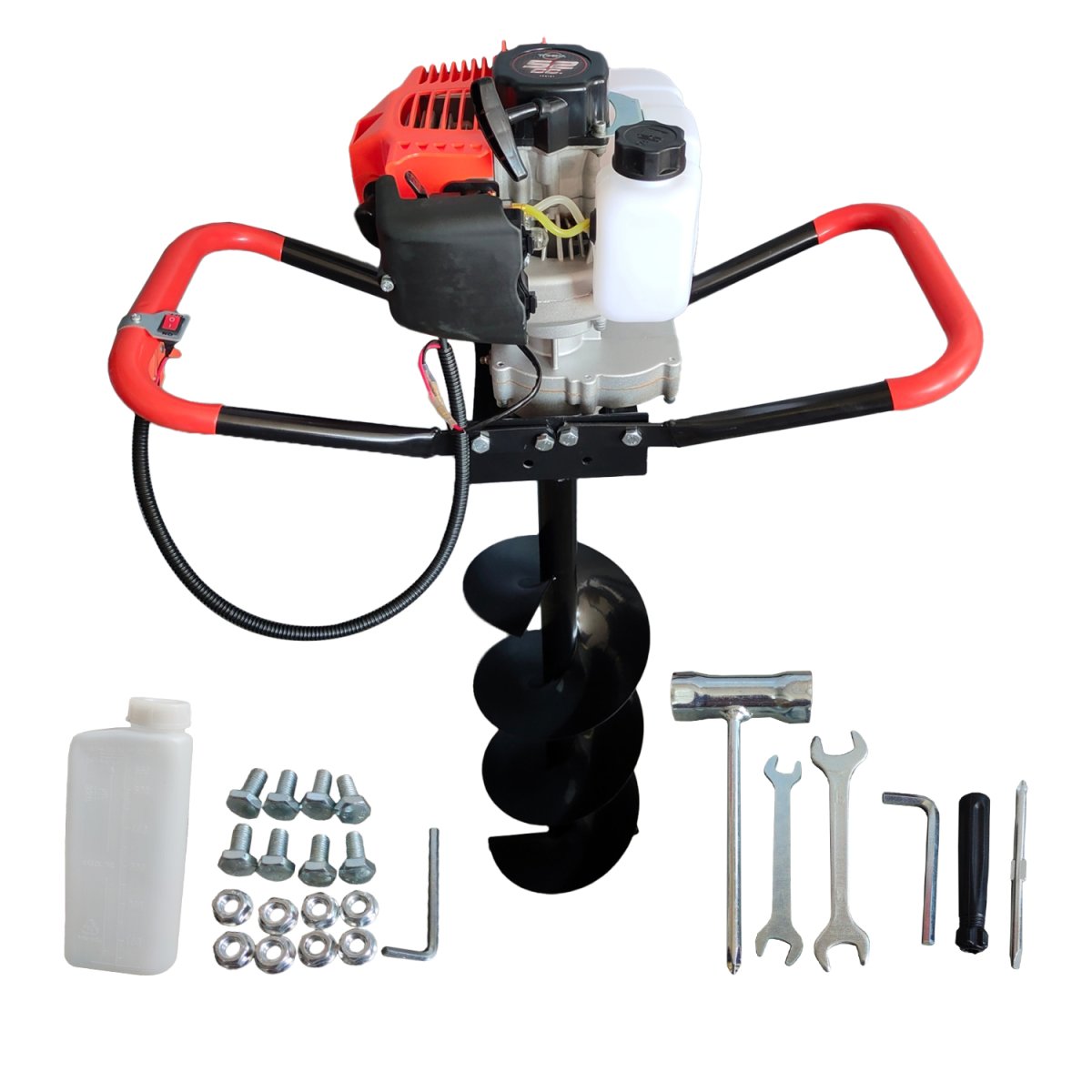 เครื่องขุดดิน เจาะดิน 2 จังหวะ TOKIDA 52 CC แถมดอก 8 นิ้ว