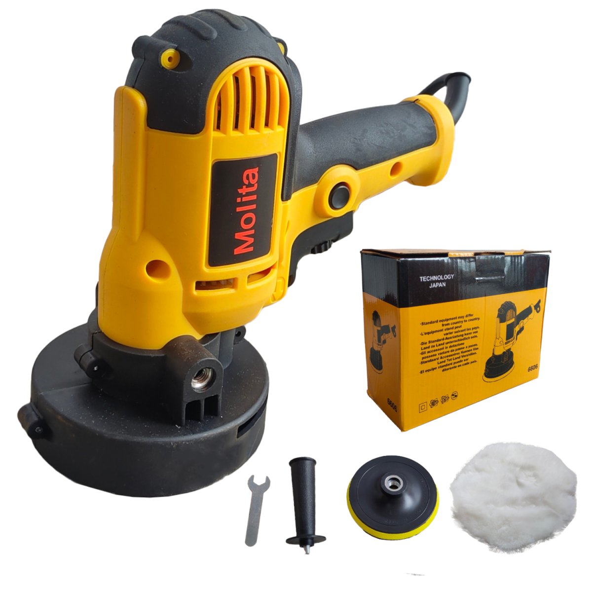 MOLITA เครื่องขัดสีรถ 5 นิ้ว Mod.6606