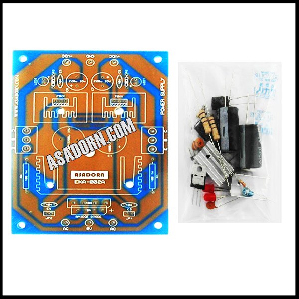 DUAL REGULATOR POWER SUPPLY 15V 1A ( EKA-010AK) - asadorn DUAL REGULATOR POWER SUPPLY 15V 1A ( EKA-010AK) - asadorn