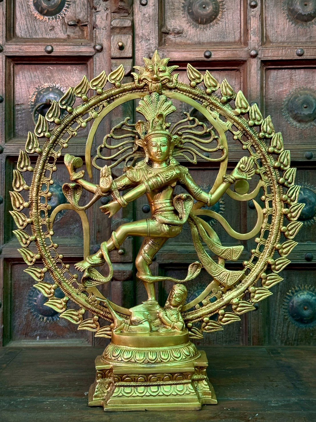 Sri Shiva Rare Brass Statue - kamalaantique