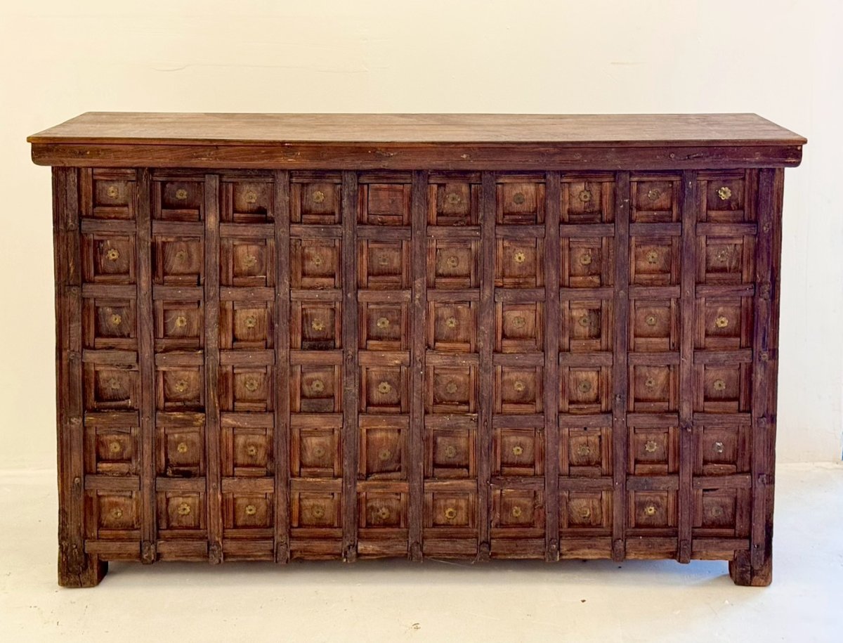 Antique Wooden Console Box