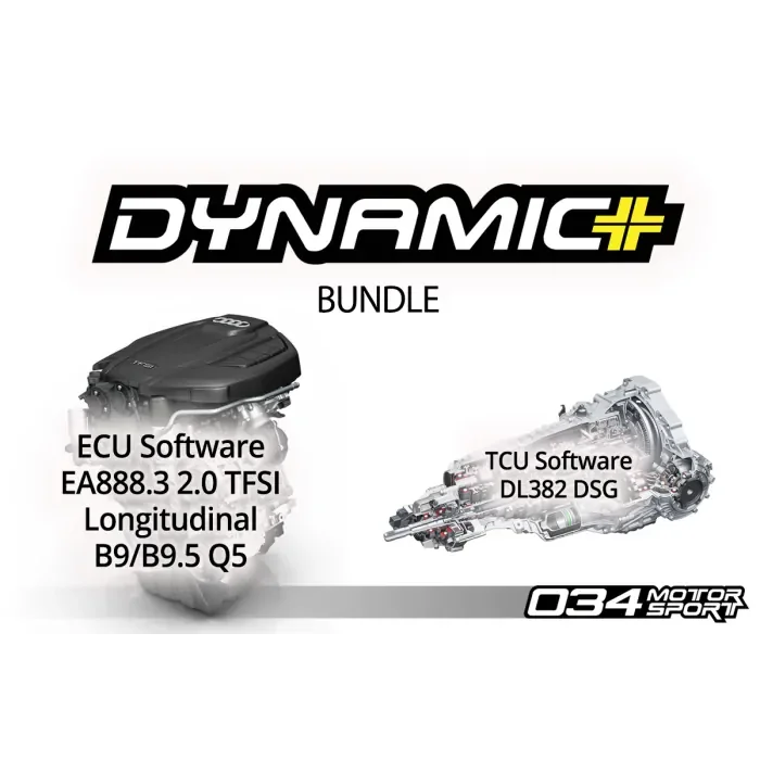 034Motorsport B9/B9.5 Audi Q5 EA888.3 2.0T Dynamic+ Performance ECU และ ชุดปรับแต่งเกียร์ DL382 ...