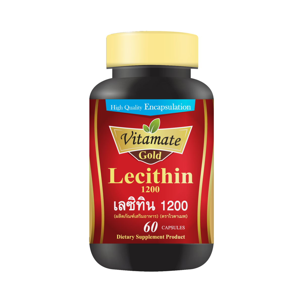 Vitamate Gold Lecithin 1200 mg 60 softgels