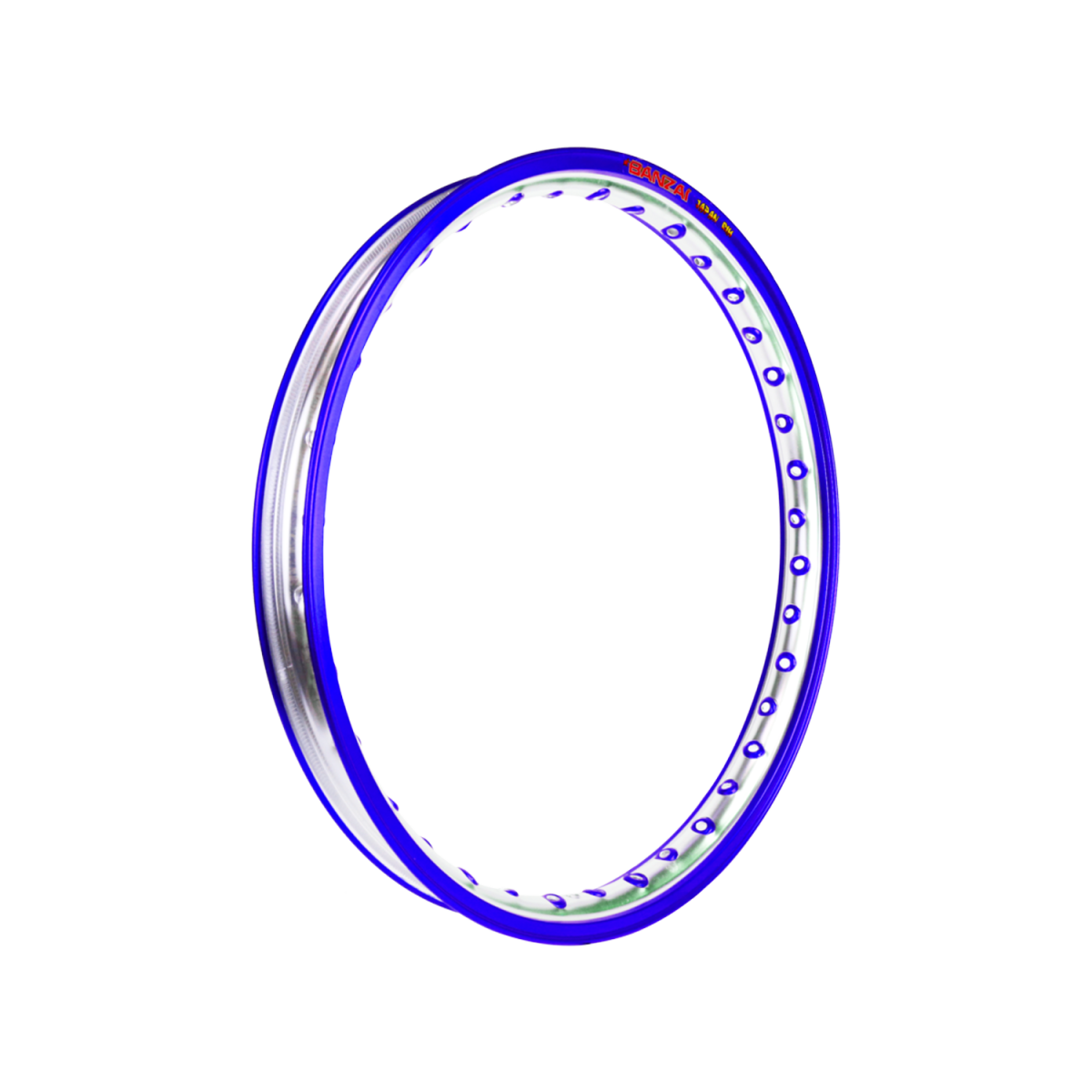 วงล้ออลูมิเนียม BANZAI SERIE FR ยกขอบ เจาะตา - ysd-th