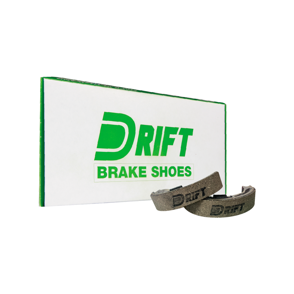 Drift ผ้าเบรคดรัม แพ็คกล่อง 5 คู่ ไม่มีสปริง - ysd-th