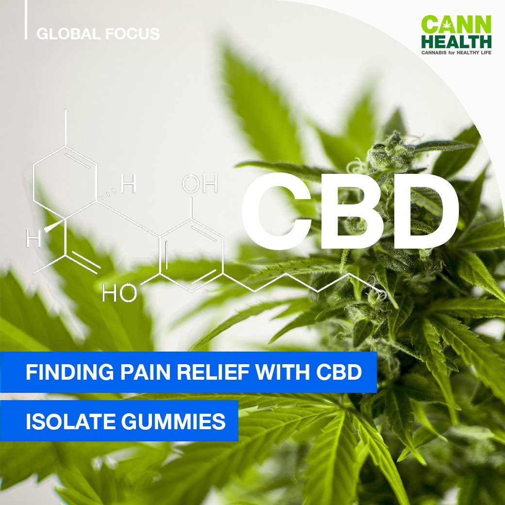 Finding Pain Relief with CBD Isolate Gummies - cannhealth