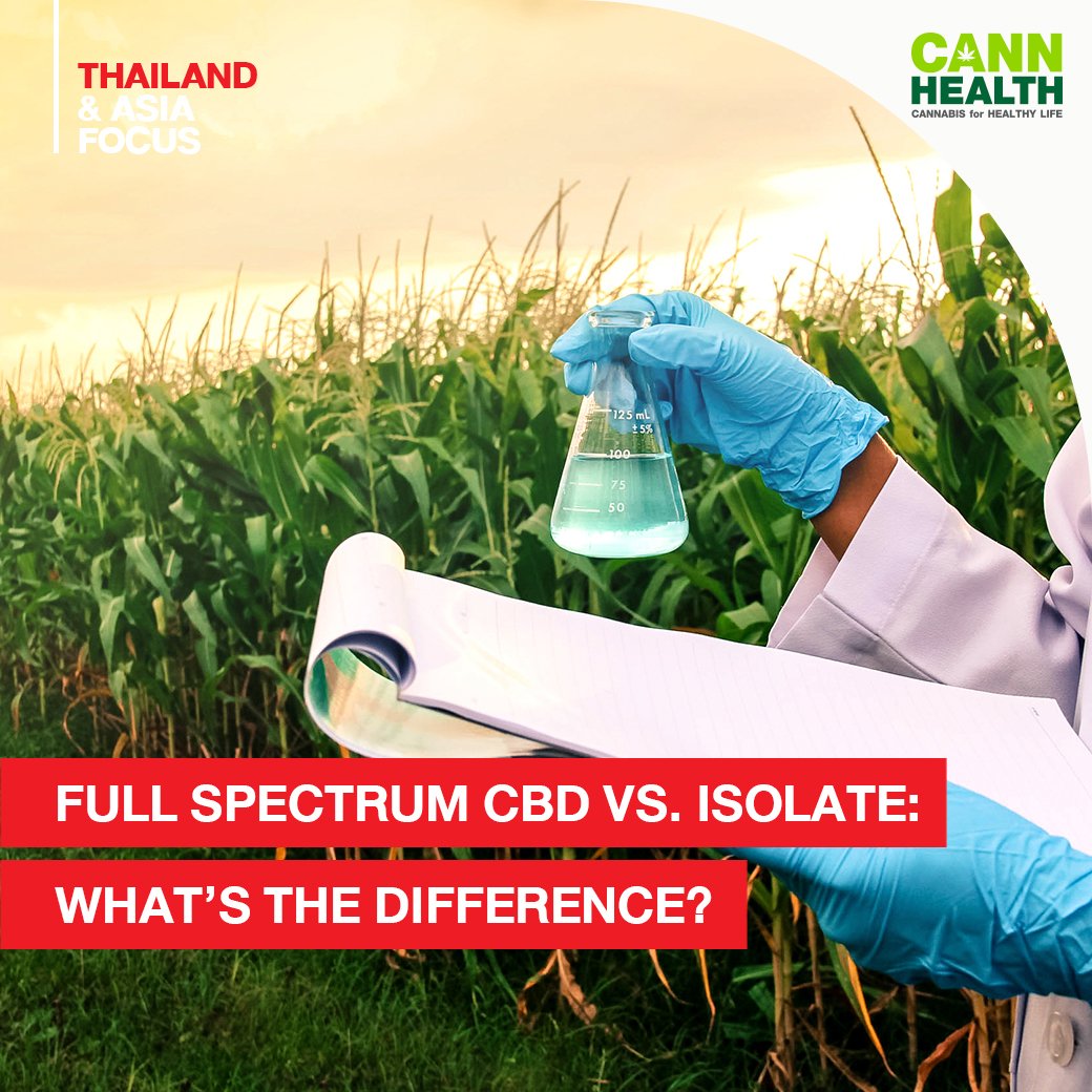 Full Spectrum CBD Vs. Isolate: What’s The Difference? - cannhealth