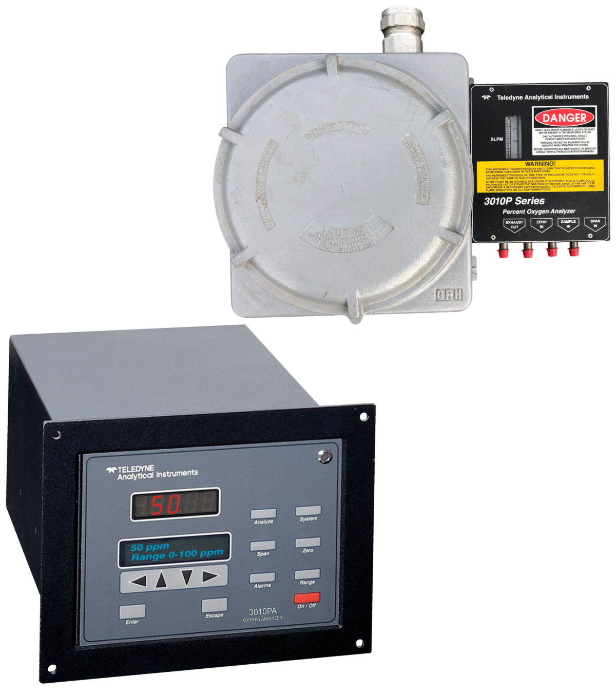 เครื่องวิเคราะห์ออกซิเจนแบบติดตามกระบวนการ รุ่น 3010TA (Process Trace ...