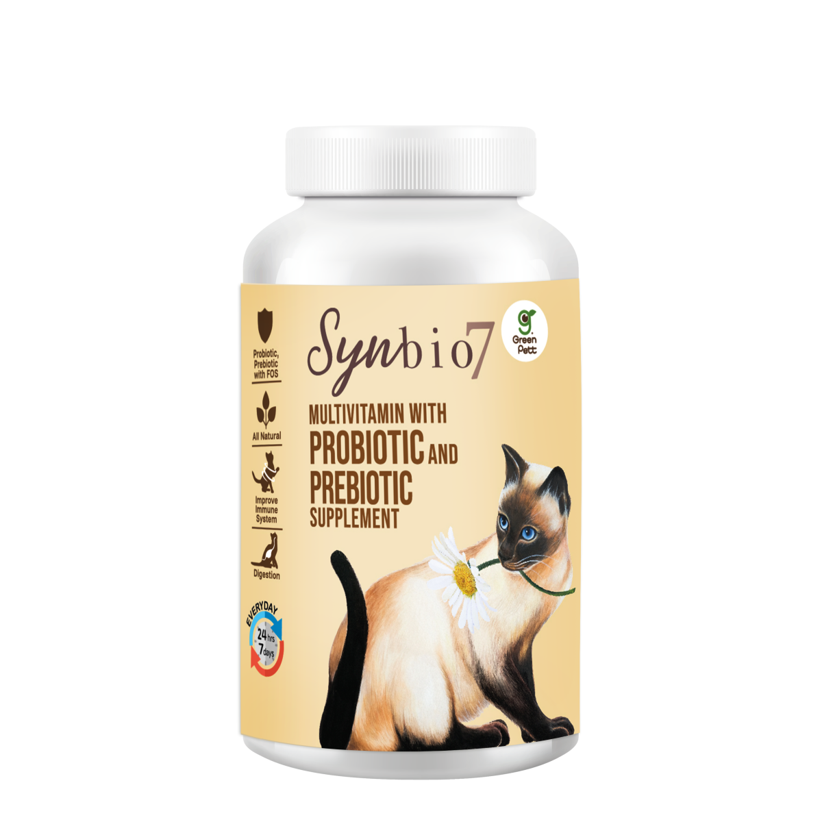 Synbio7(For cats) ผลิตภัณฑ์เสริมอาหารสำหรับแมว