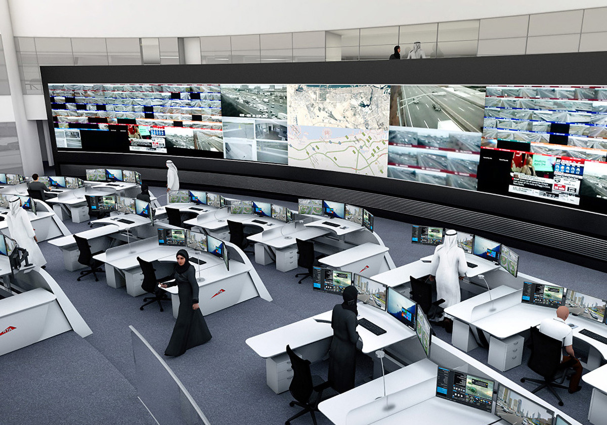 CCTV Security Control Room - delcorp