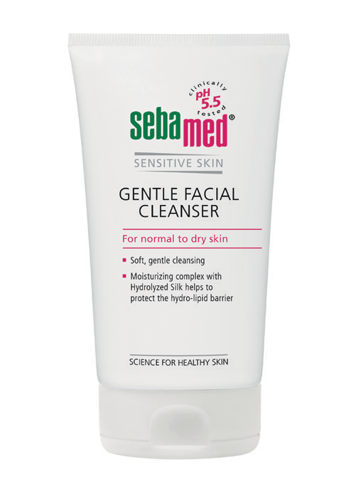 Sebamed gentle facial cleanser for normal to dry skin