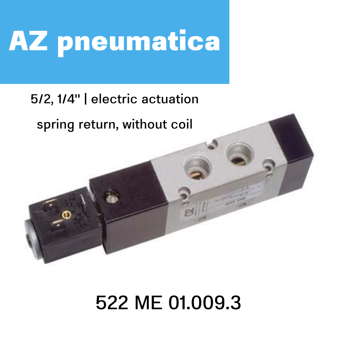 AZ Valve pneumatica 522 ME 01.009.3