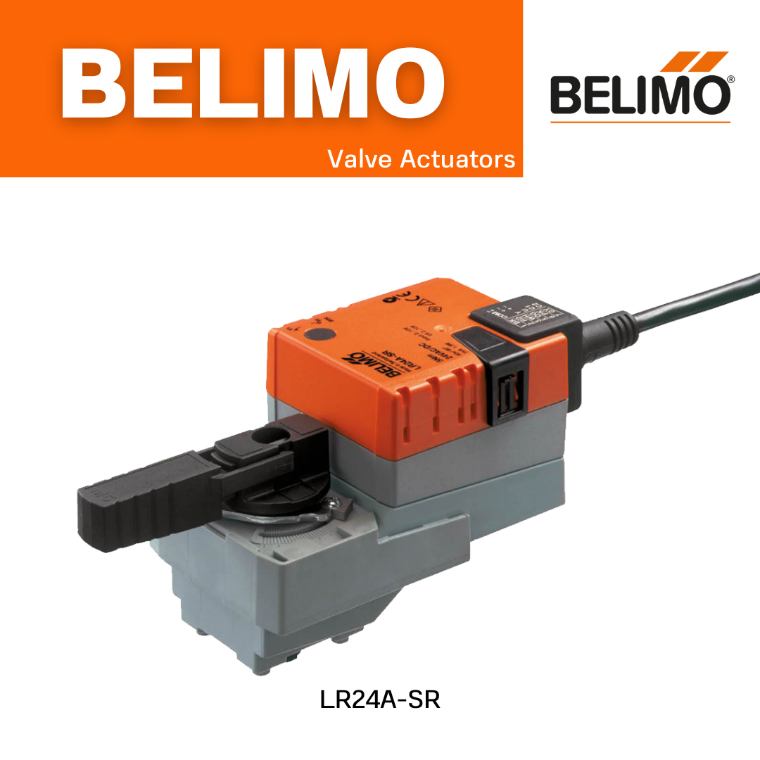 BELIMO LR24A-SR | Modulating Rotary Actuator for Ball Valve