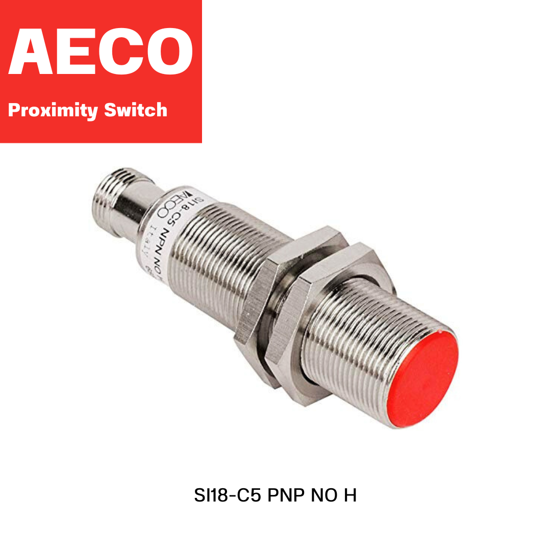 Aeco Proximity Switch Si18 C5 Pnp No H Pneutecthai