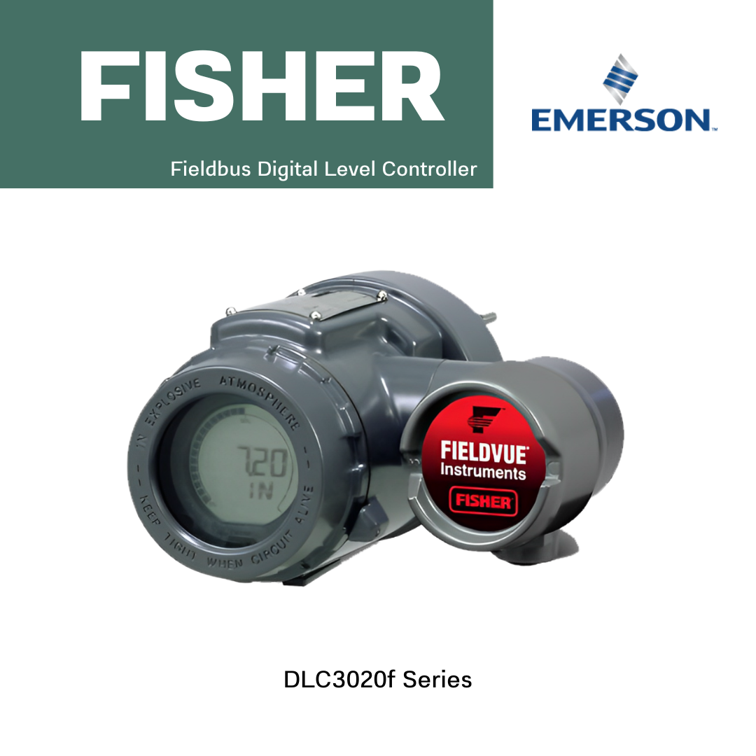 Fisher FIELDVUE DLC3020f | Fieldbus Digital Level Controller