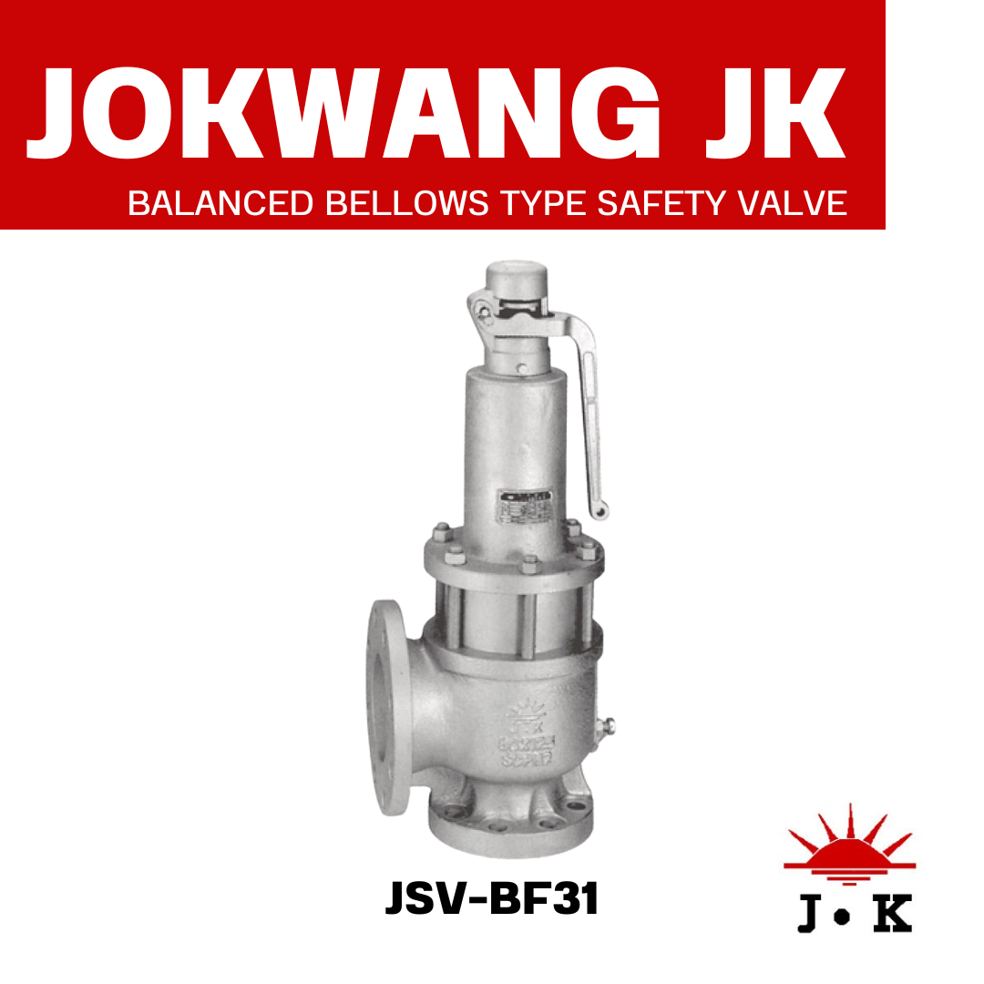 JK Safety Relief Valve JSV-BF31 - pneutecthai