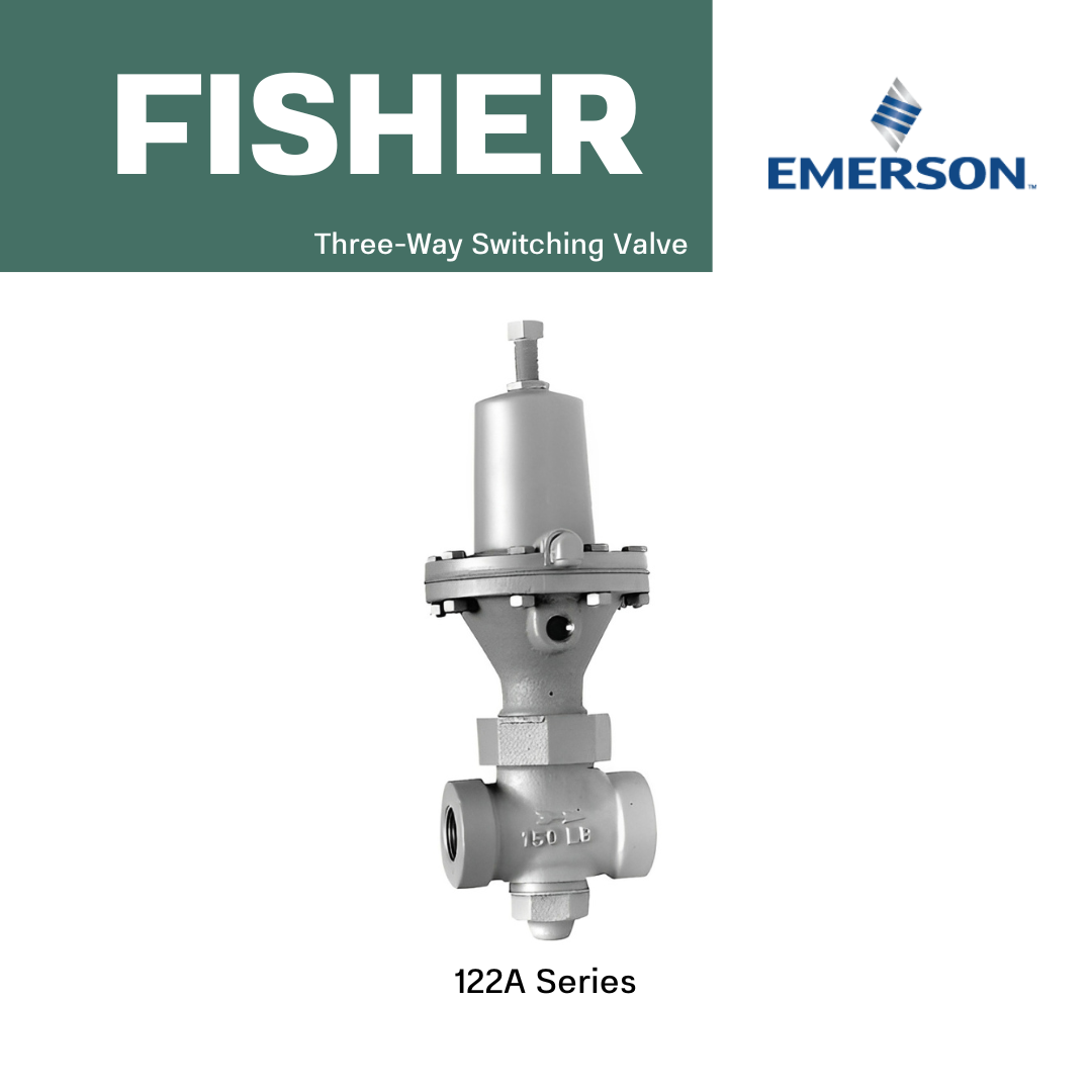 Fisher 122A Series | Three-Way Switching Valve