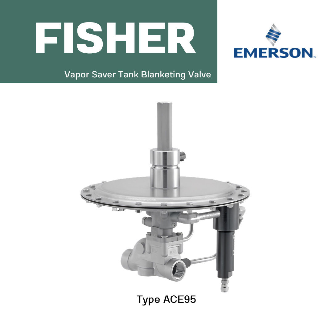 Fisher Type ACE95 | Tank Blanketing Valve