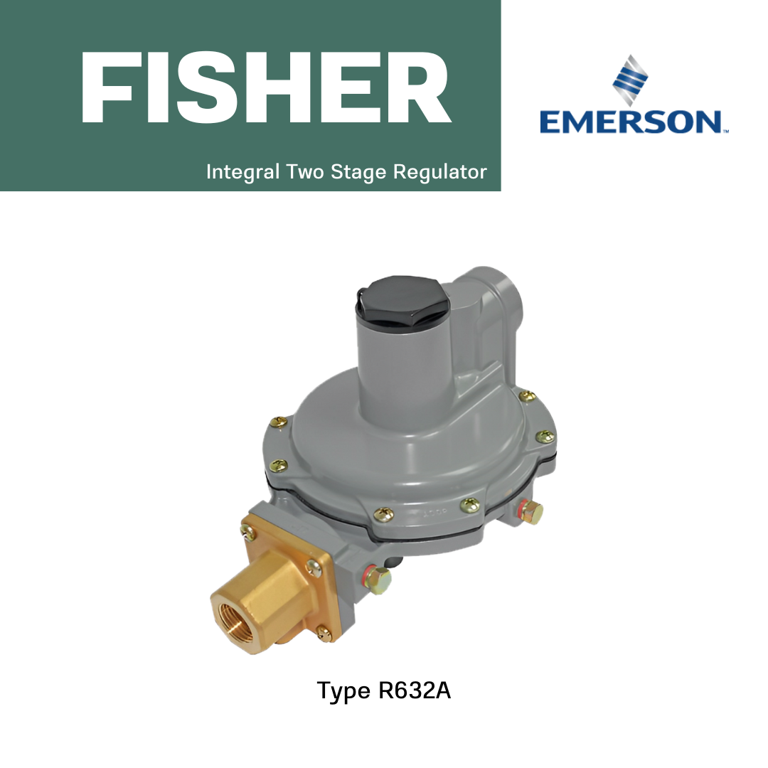 Fisher Type R632A | Integral Two Stage Regulator