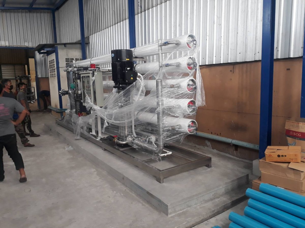 ชุดกรองน้ำRO 25m3/hr ไส้กรองเมมเบรน 8040 - greenflowwater