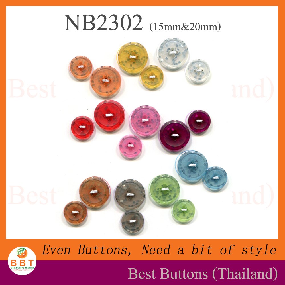 Colorful Glitter Buttons - bestbuttonsthailand