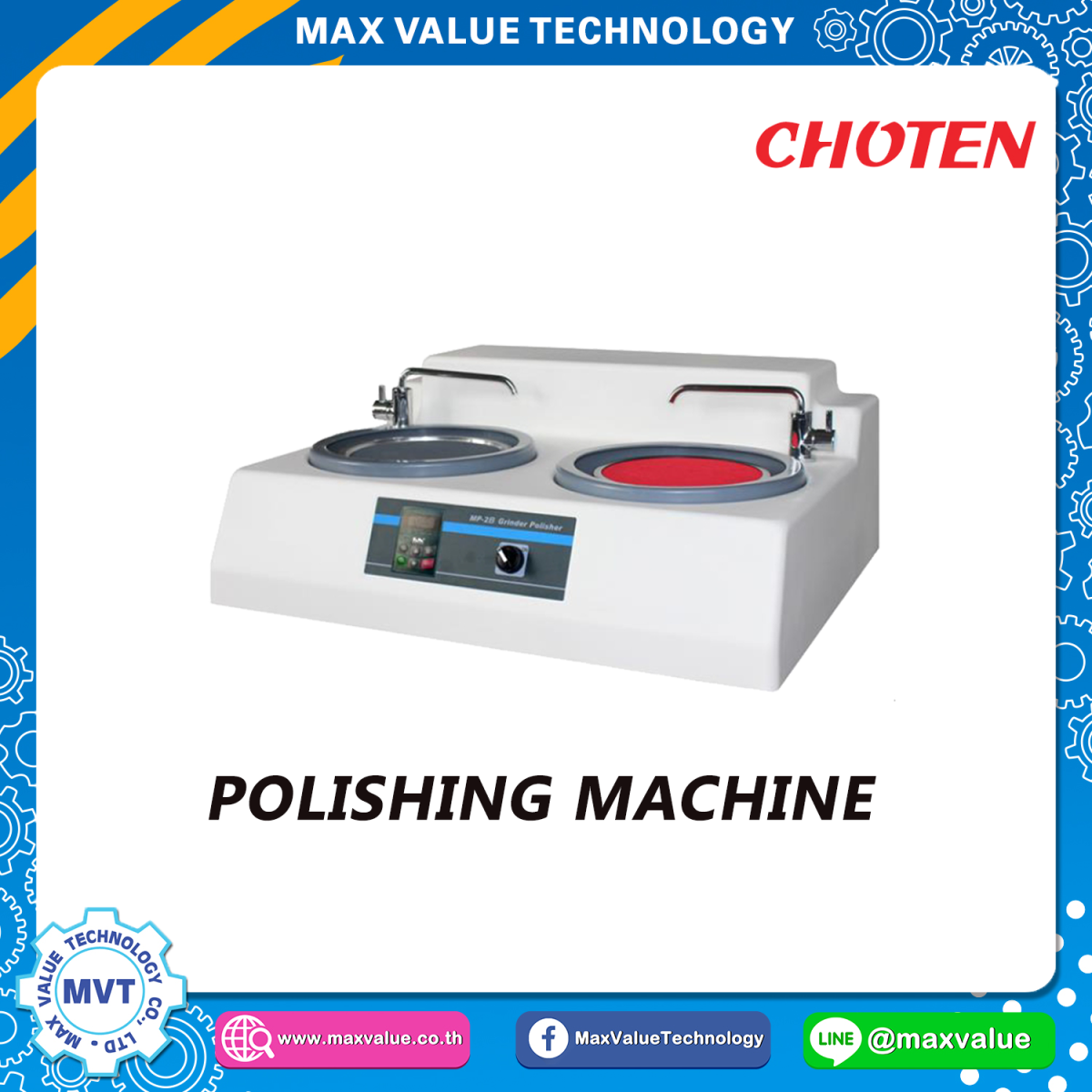 GRINDING & POLISHING MACHINE MP - 2B