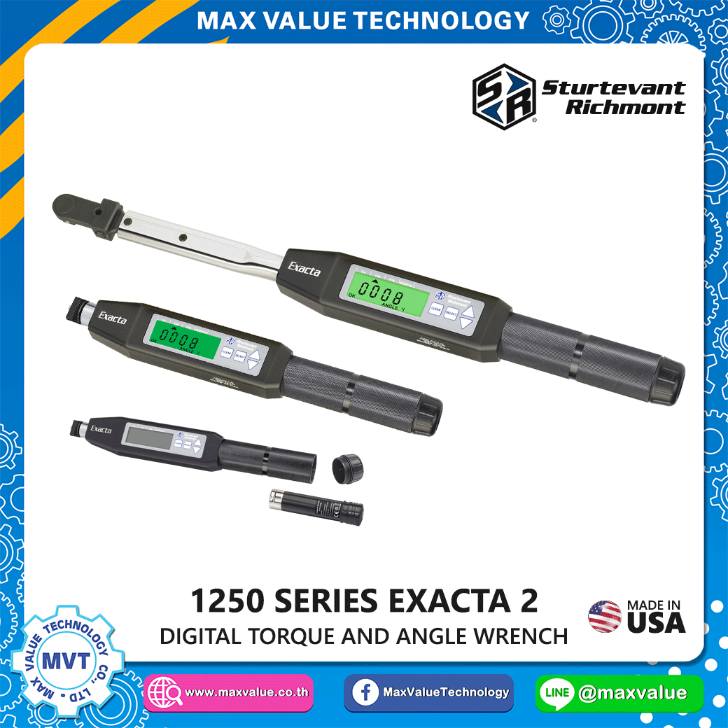 1250 SERIES-Digital Torque & Angle Wrench - maxvalue