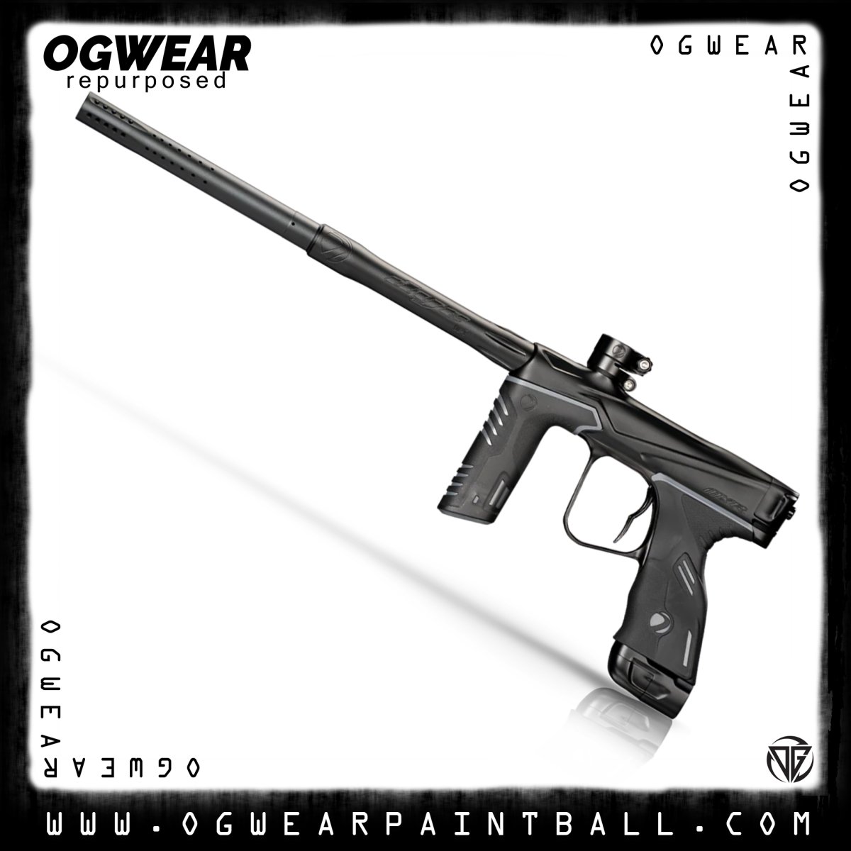 DYE MXR PAINTBALL GUN - DARKNESS - ogwearpaintball