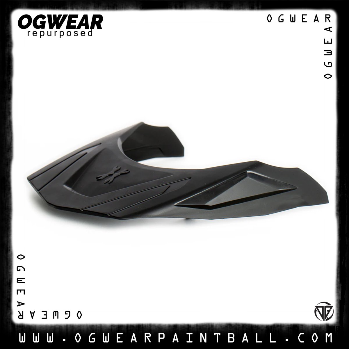 UNIVERSAL GOGGLE VISOR - BLACK - SLR/KLR/SKULL - ogwearpaintball