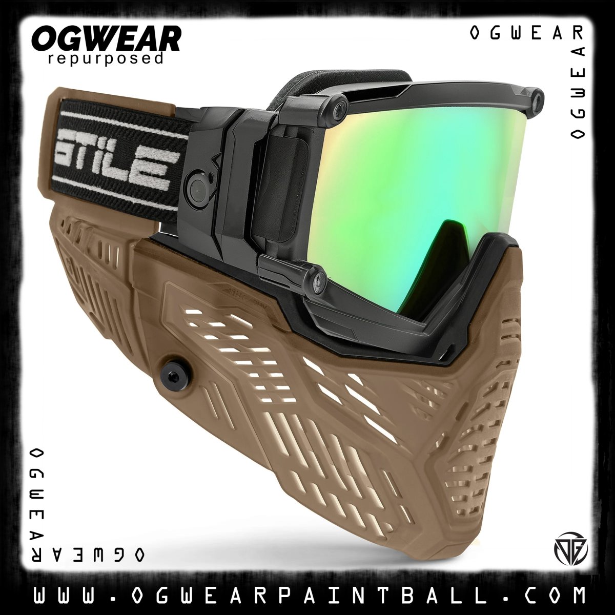 RMX LOWER KIT - GHOST SERIES - COYOTE TRANSPARENT - ogwearpaintball