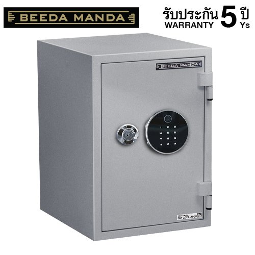 ตู้เซฟกันไฟ 3 ชั่วโมง BEEDA MANDA สแกนลายนิ้วมือ FS-53TN-F