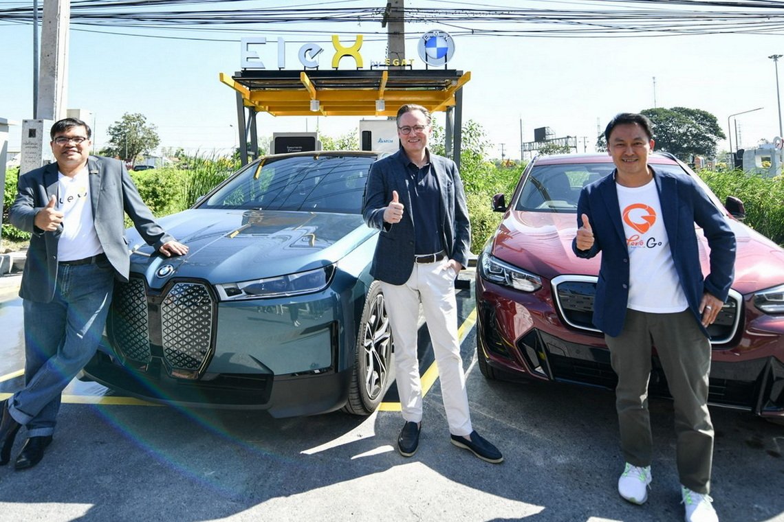 กฟผ.ร่วมกับ BMW เปิดสถานีชาร์จ EleX by EGAT x BMW Porto Go บางปะอิน - ev-roads