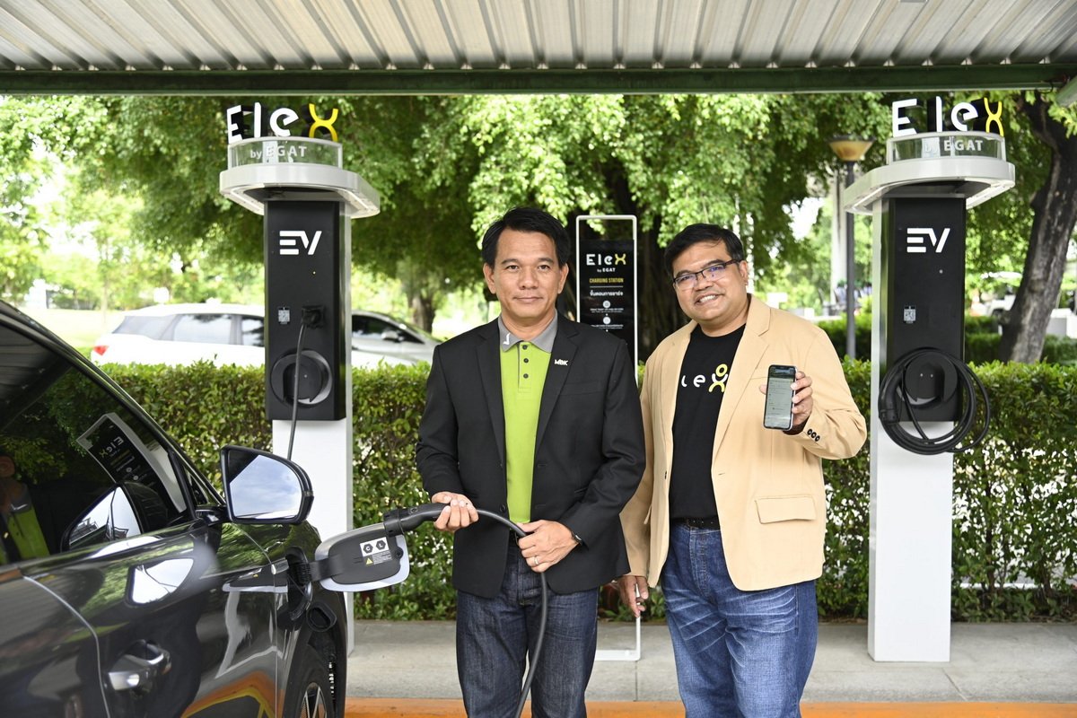 กฟผ.ผนึก เอ็ม บี เค เอ็นเตอร์ไพร้ส เปิดสถานีชาร์จ สนามกอล์ฟ บางกอก กอล์ฟ คลับ - ev-roads