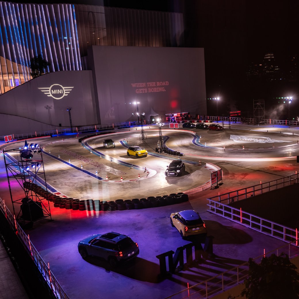MINI Go-Kart On The Roof : ประสบการณ์ขับมินิ EV บนดาดฟ้า