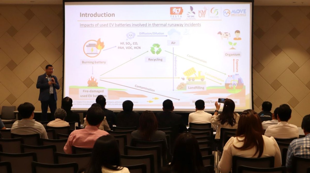สมาคม TESTA จัดสัมมนาความปลอดภัยแบตเตอรี่ และแนวทางรับมือความเสี่ยงจาก ...