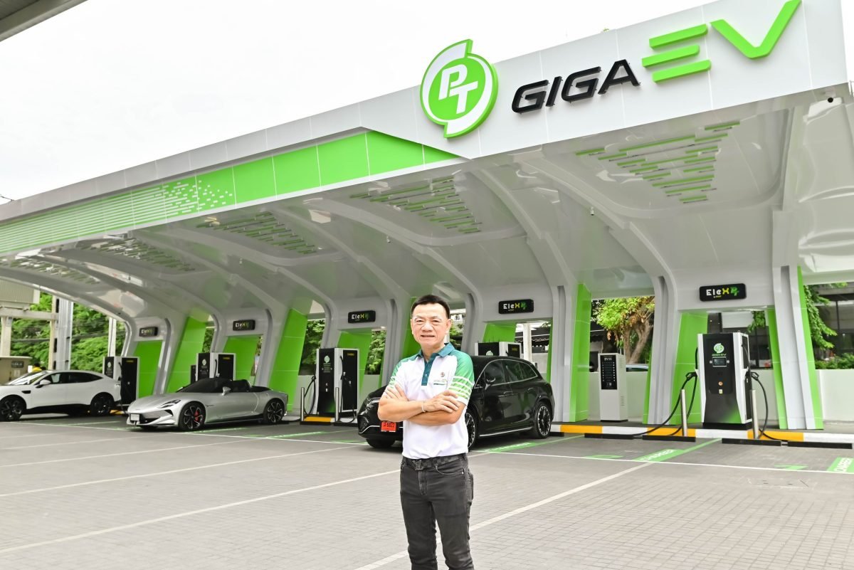PTG เปิดสถานีชาร์จ PT GIGA EV ลาดพร้าว-วังหิน พร้อมจัดโปรชาร์จไฟ 1 บาท/หน่วย